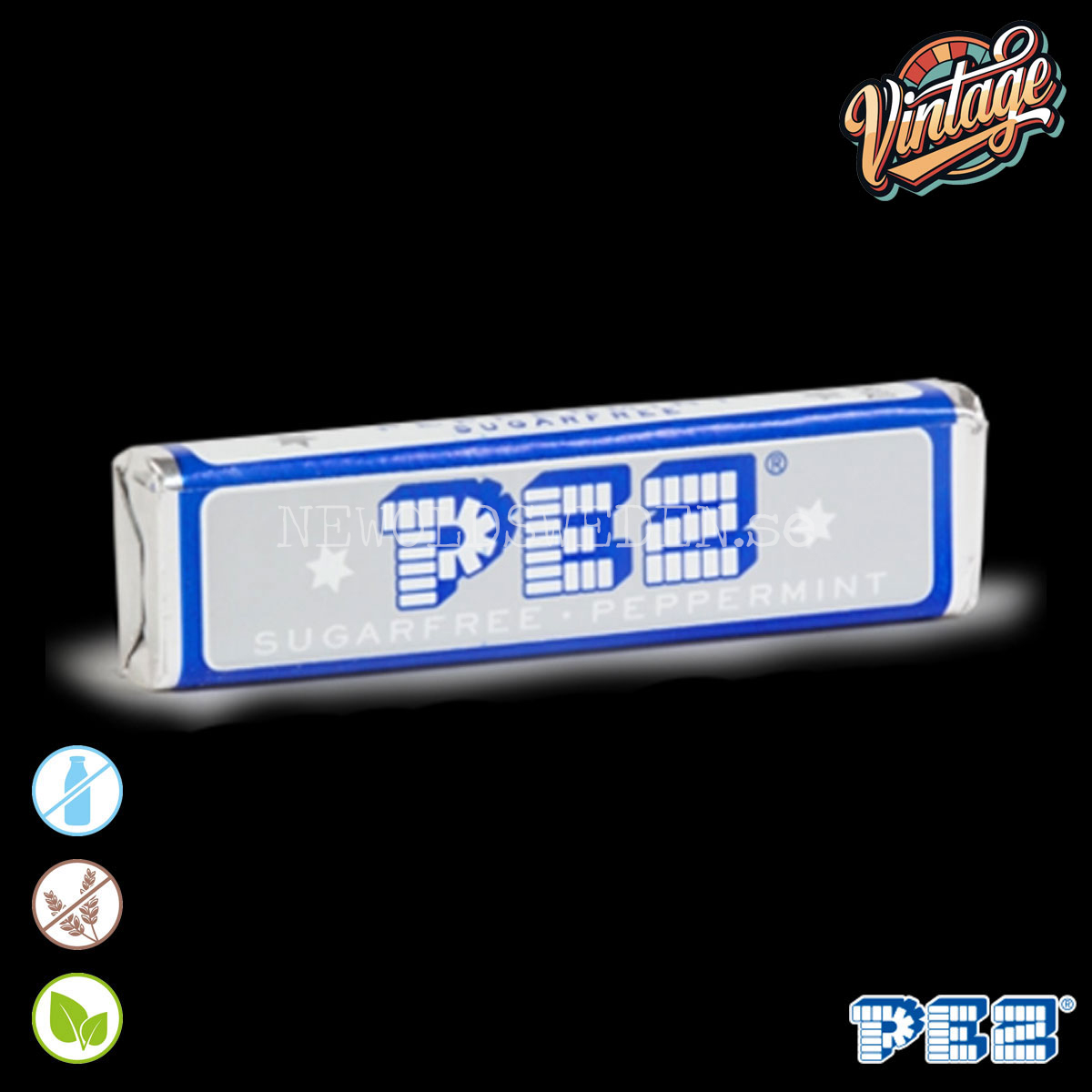 PEZ Refill PEPPERMINT RETRO 8.5g - Bf. 2026-10-30 - NEWOLDSWEDEN.se