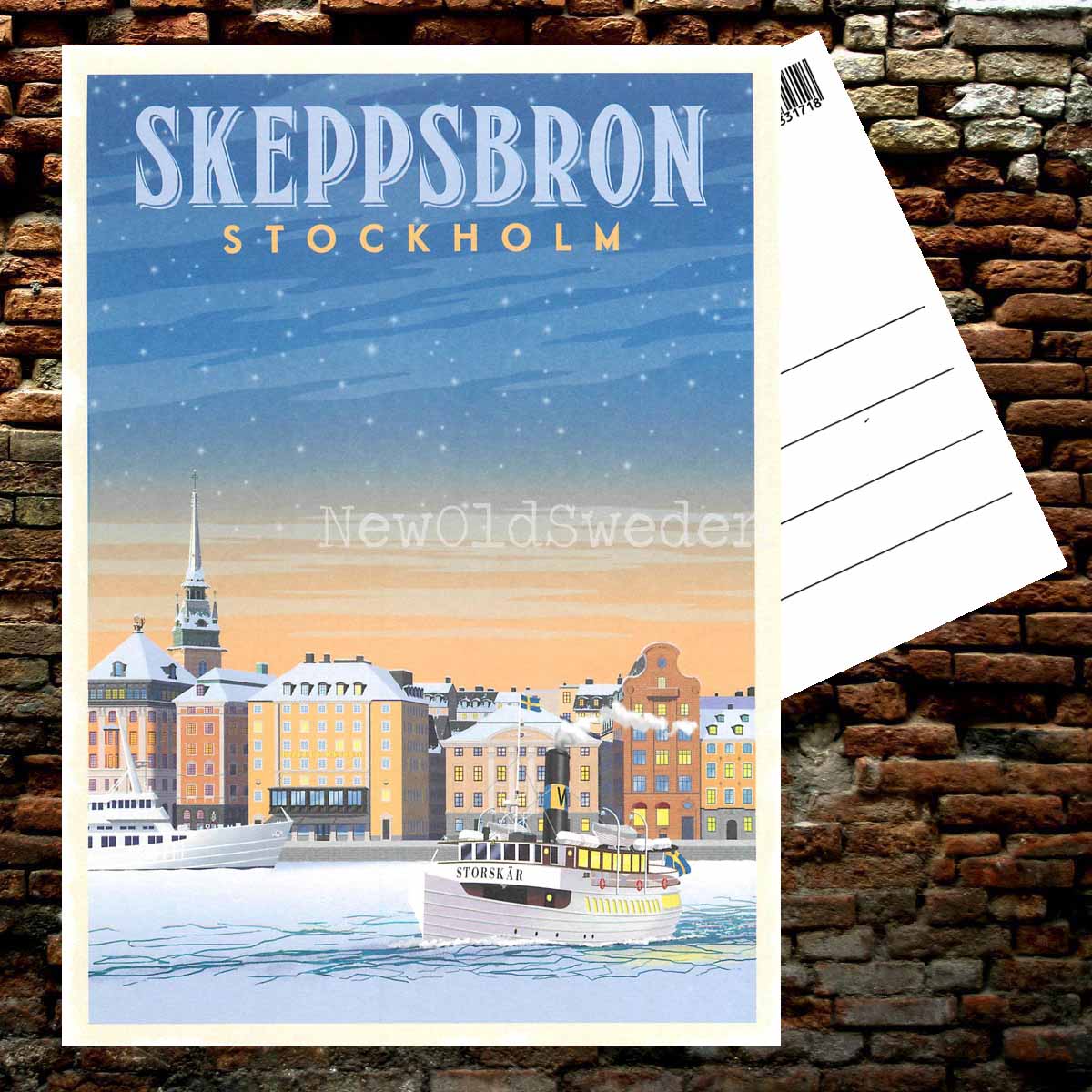 STOCKHOLM SKEPPSBRON VINTER - ThomasO - 552 - NEWOLDSWEDEN.se