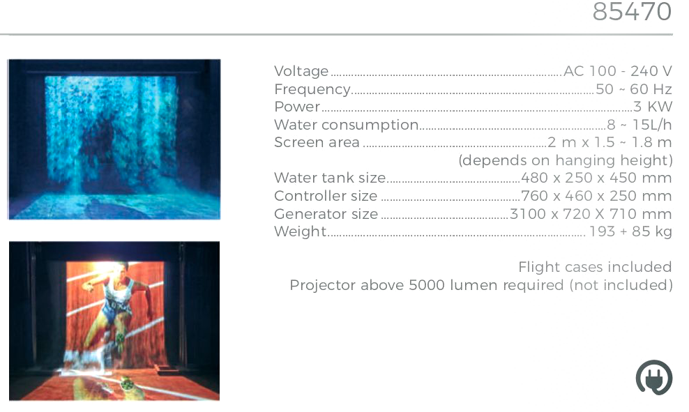 Fog Screen in Flightcase