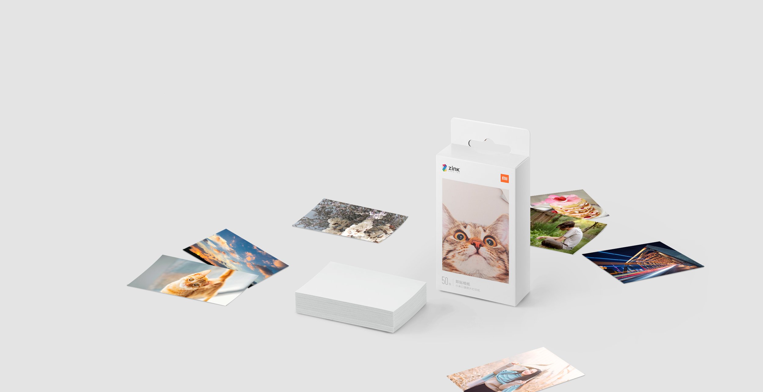 Mi Portable Photo Printer Paper 2x3 inch 20 sheets Mistore mi-portable-photo-printer-paper-2x3-inch-20-sheets-mistore