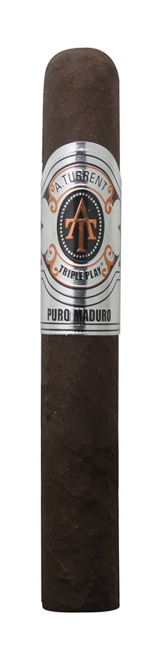 A. Turrent Triple Play Maduro Robusto - www.puros.se