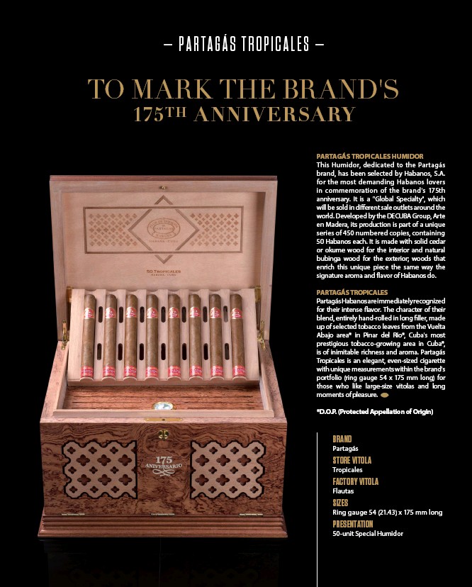 Partagas Tropicales - www.puros.se