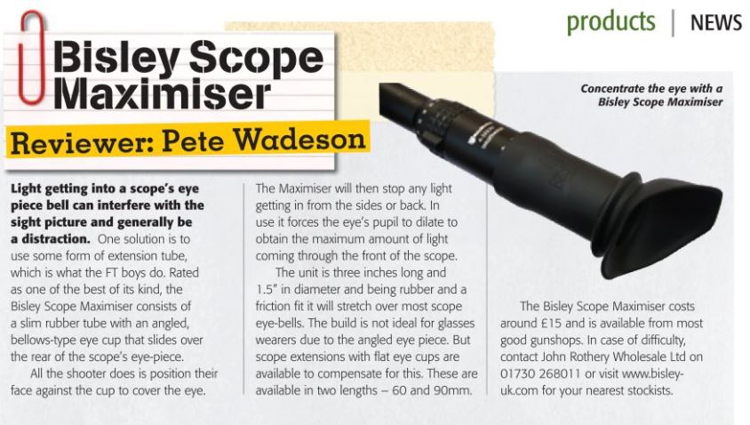 svenskskyttesupport - Bisley Scope Maximiser