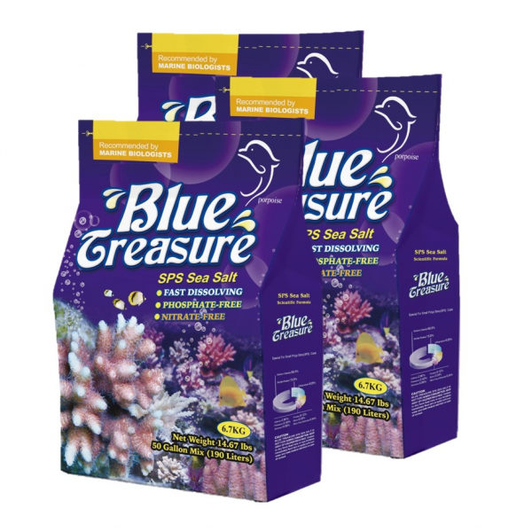 Blue Treasure Syntetiskt SPS salt 6,7kg - Företagsakvarium