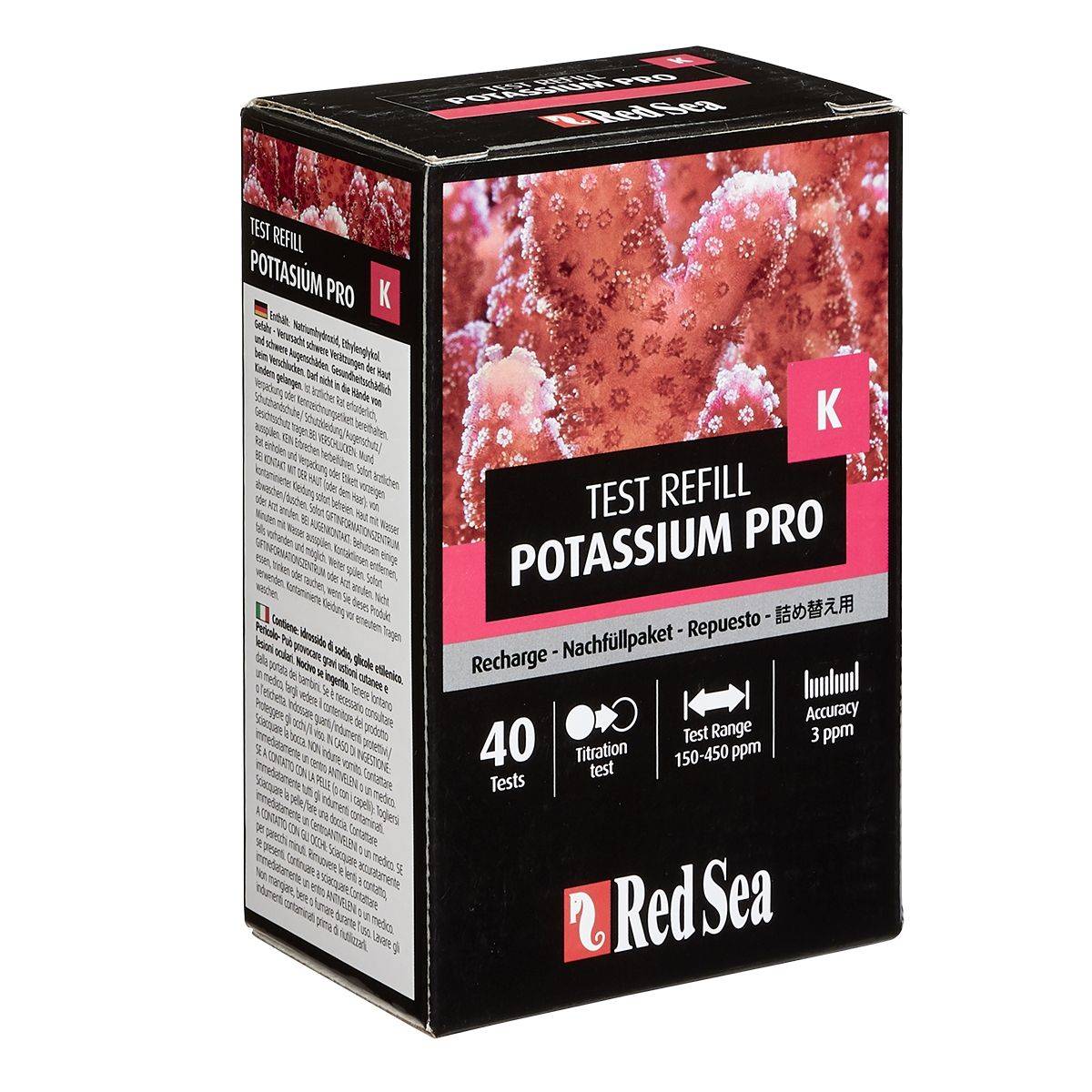 Red sea Potassium Pro Reagent Refill - Salt i Väst