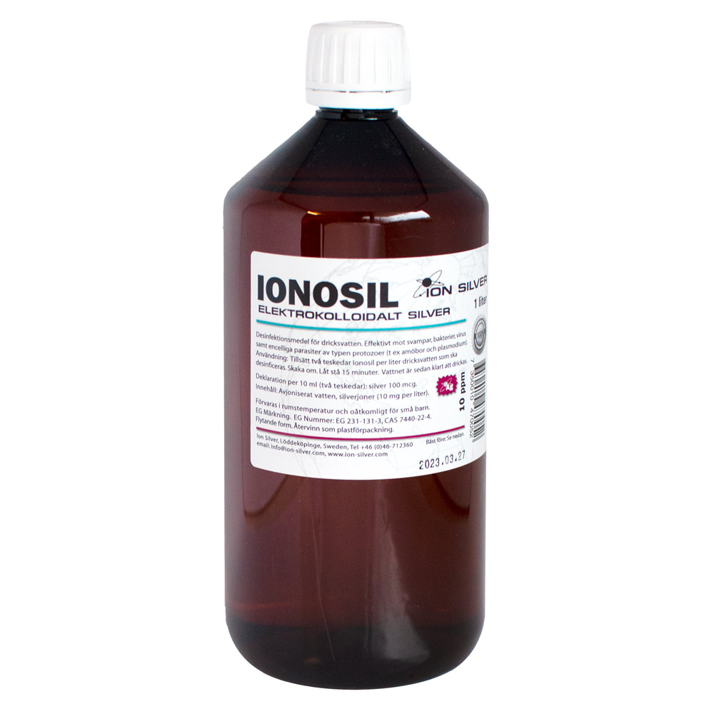 Ionosil kolloidalt silver 1 liter KAMPANJ! - Min Hälsobutik