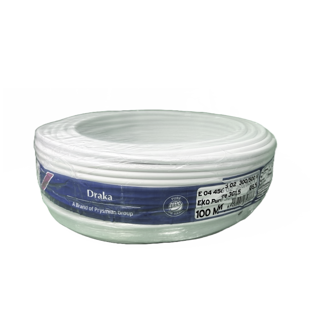 Elkabel - EXQ-Pure 3G1,5 Dca R100 (100 meter) - LuftX butik