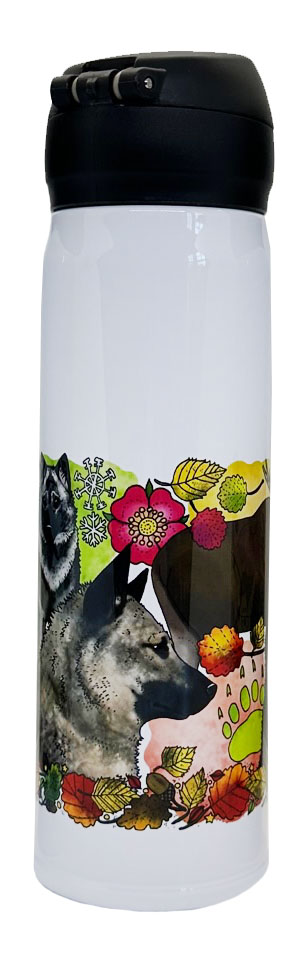 Termosmugg - Gråhund - eplaros