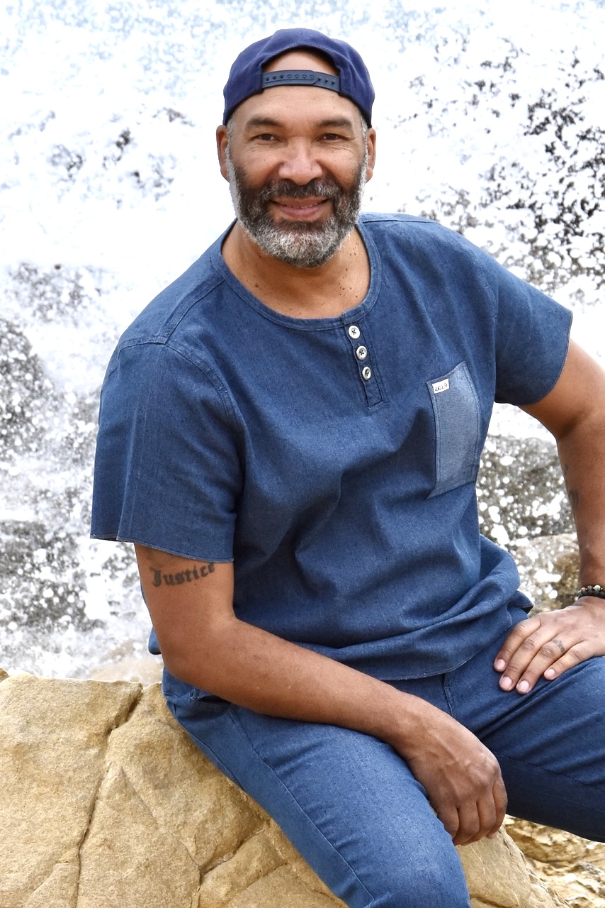 CALEB JUST BLUE DENIM TOP - Agencies Turquoise