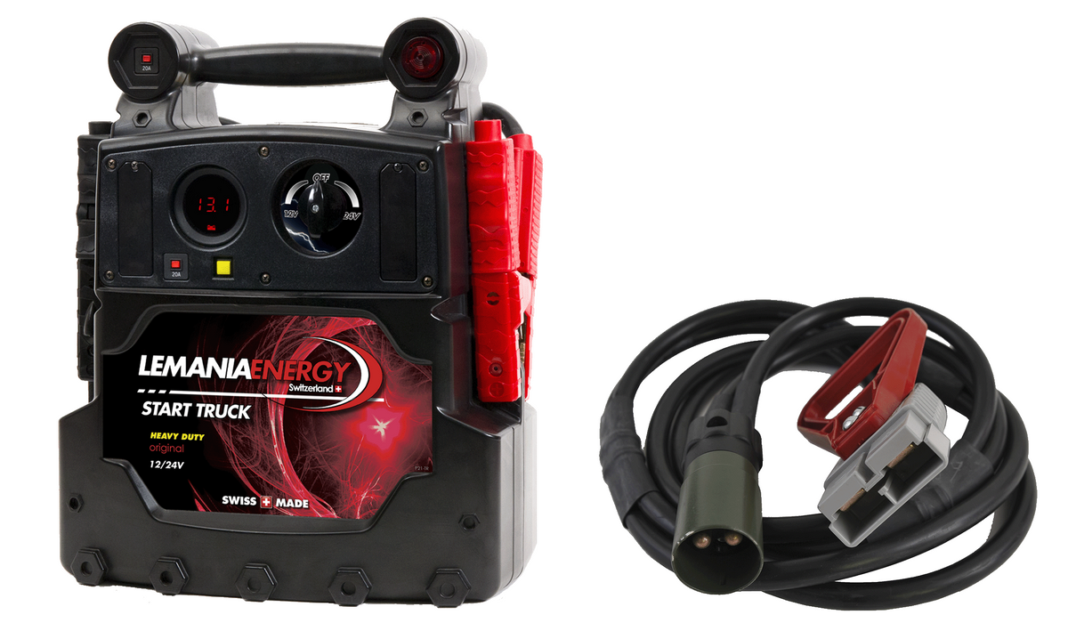 Lemania Startbooster P21 ST 12/24V PRO NATO - LVG Equipment Store