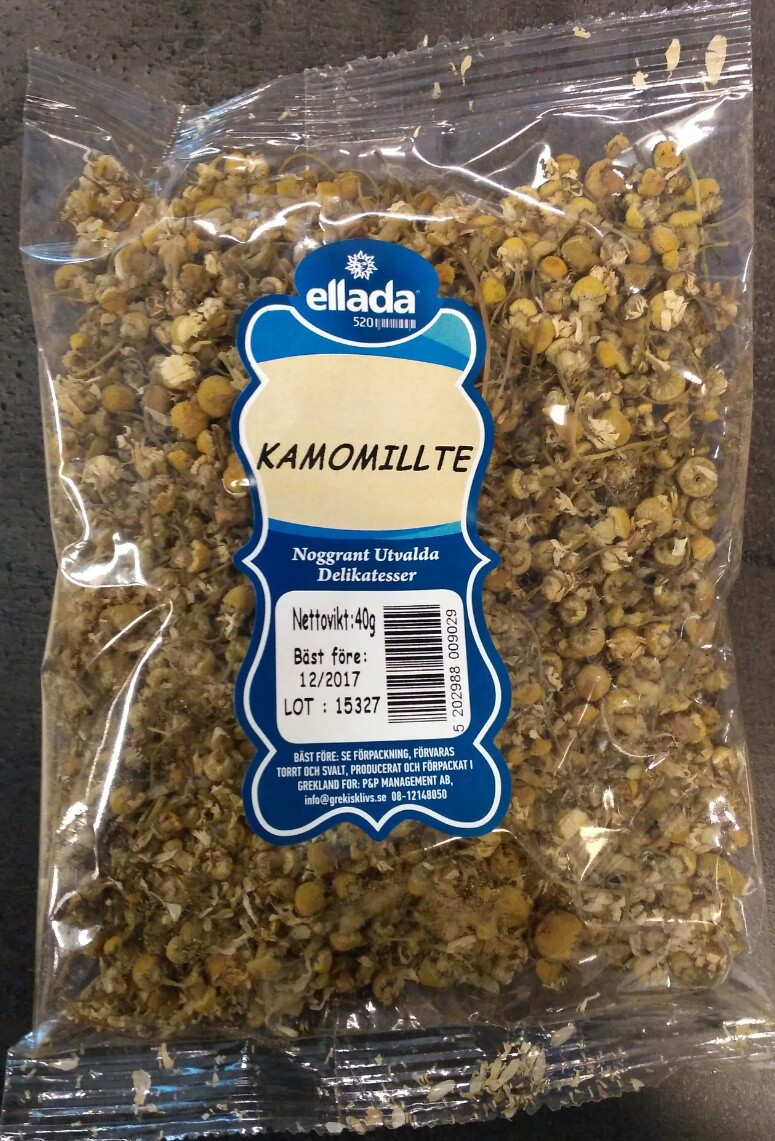Kamomill tea 40g ellada 520 - Grekisk Livs