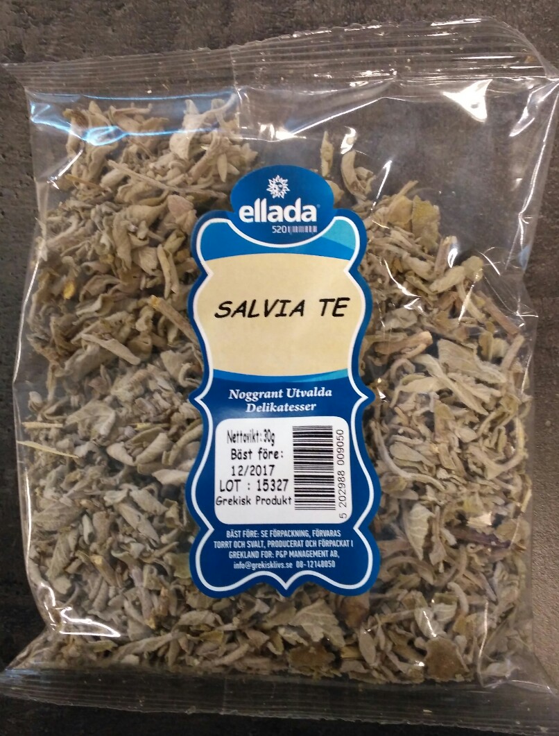 Salvia tea 30g ellada520 - Grekisk Livs