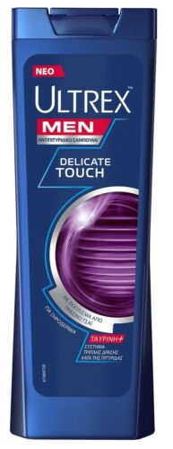Ultrex, men delicate touch shampoo, 360ml - Grekisk Livs