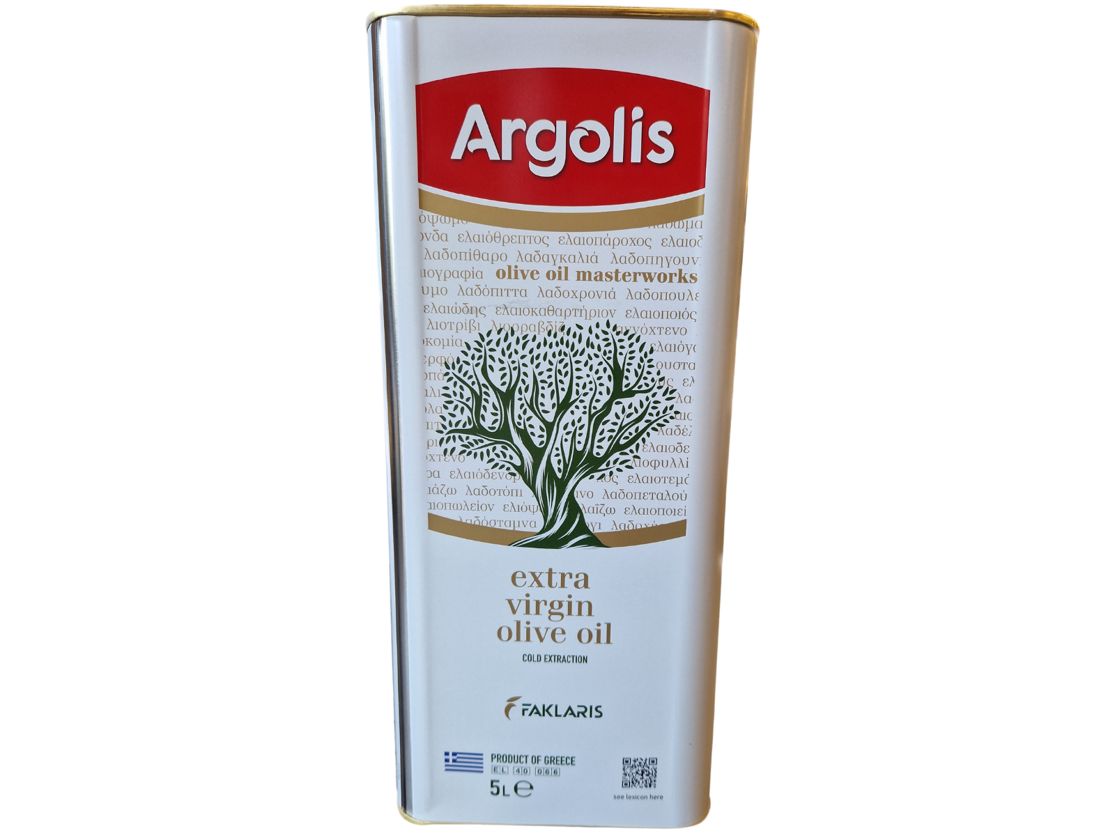 Olivolja Extra Jungfru - Argolis från Argos (Peloponissos) - 5 Liter ...