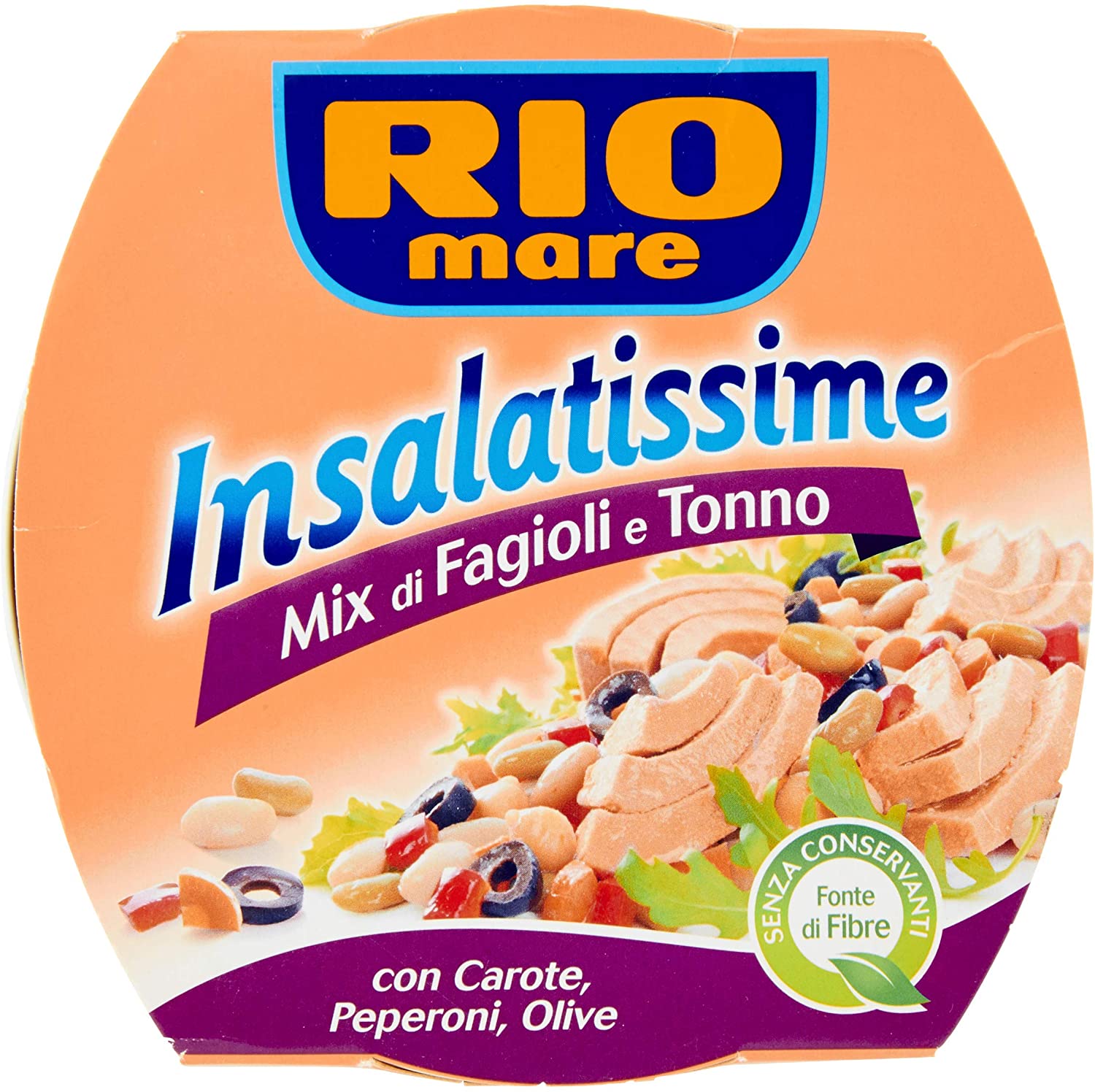 RIO MARE, insalatissime, mix di Fagioli e tonno 160g - Grekisk Livs