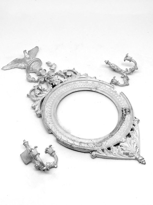 Vanity wallmirror with candlesholders-kit from Alison Davies ...