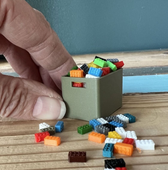 Bricks, plastic - Miniatyrskatt AB