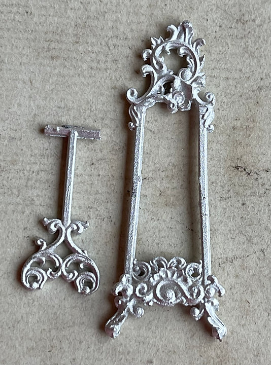 12th scale Free standing picture frames - small - unfinished metal ...