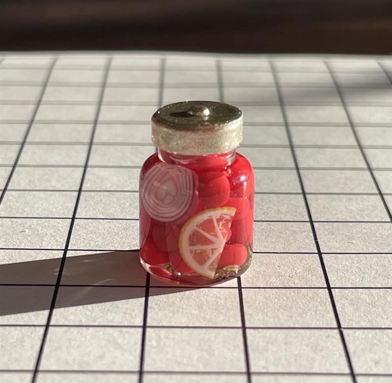 Tomater i glasburk - Sandra Vikström - Miniatyrskatt AB