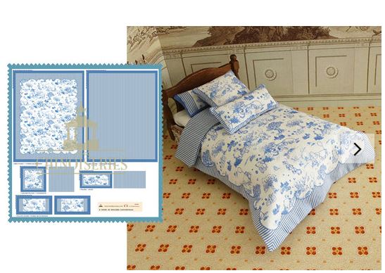 Bäddset för säng winnie - kit att sy från Les Chinoiseries ...