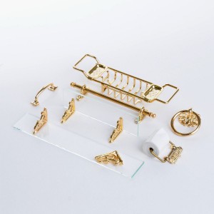 Bathroom accessories 7 items - Miniatyrskatt AB