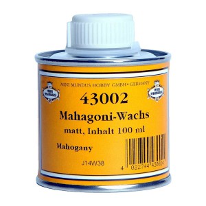 Fluid wax mahagony, 100ml - Miniatyrskatt AB