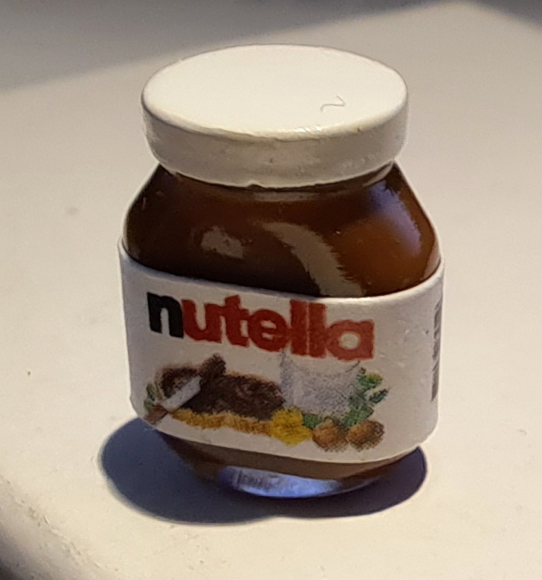 Nutella- Handmade in UK - Miniatyrskatt AB
