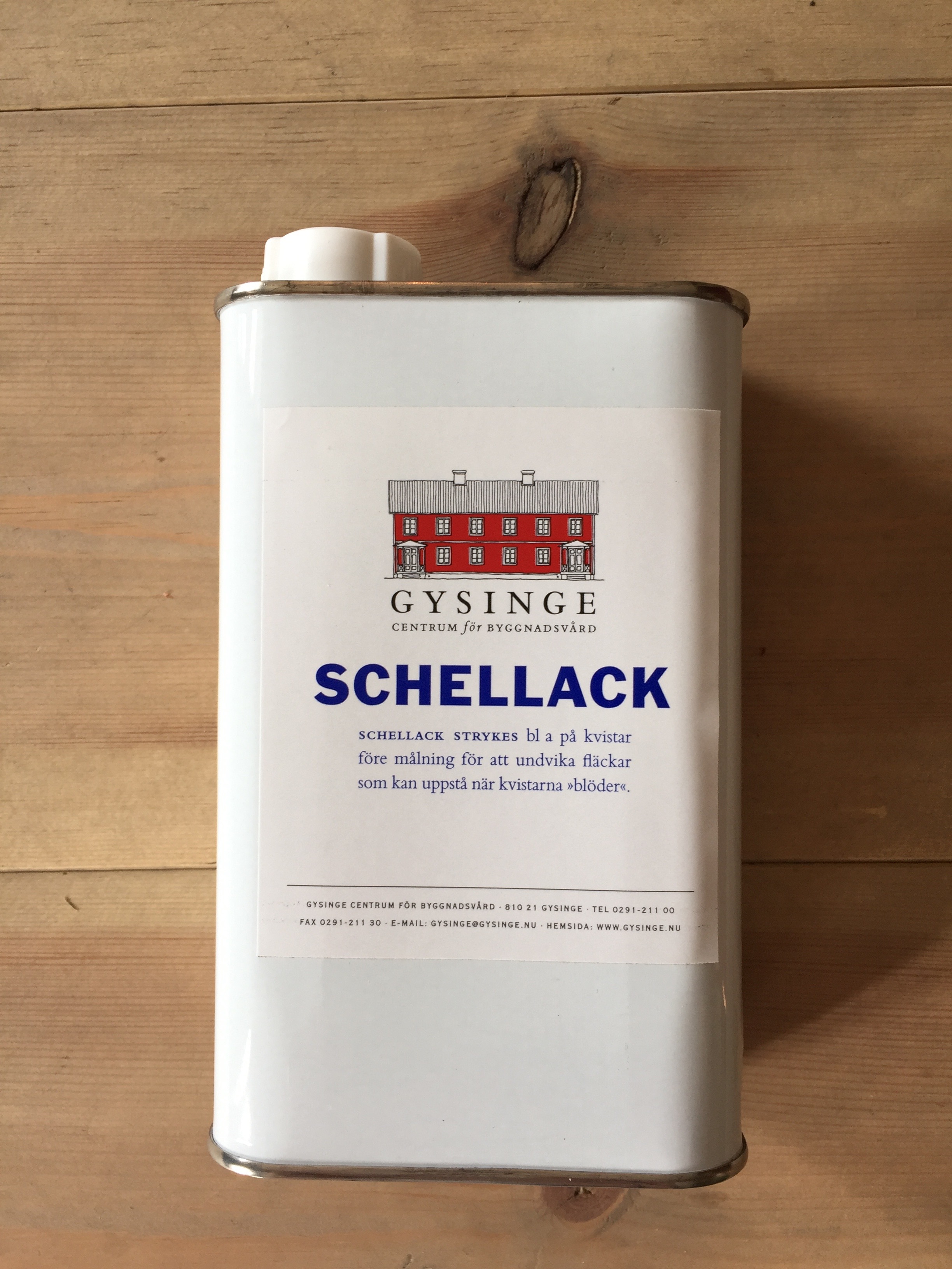 Schellack - Noraskogs Antik & Byggnadsvård