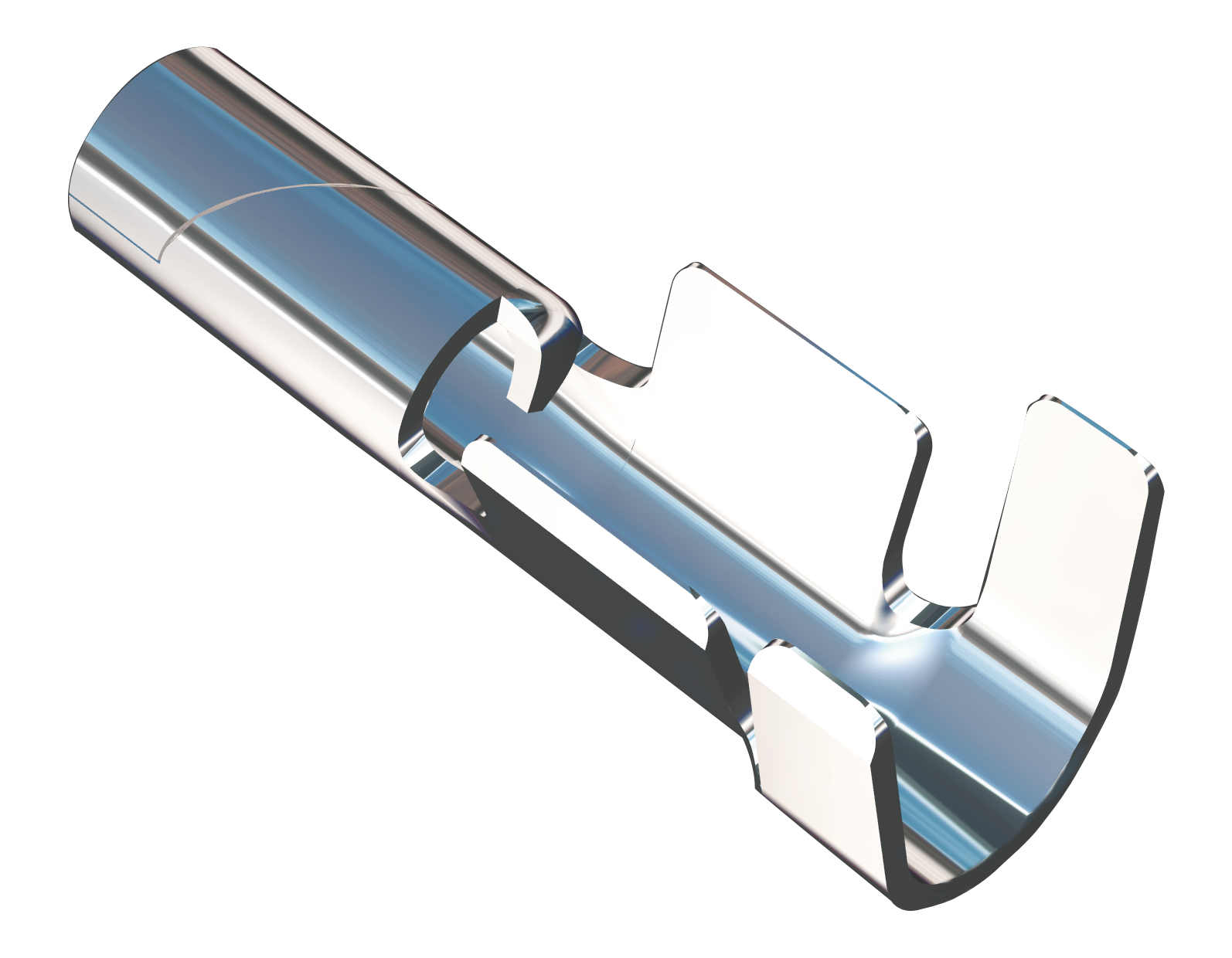 Parallel terminal For tab Ø 2 mm Receptacle - 0,5-1,5mm² - AWG 20-16 ...