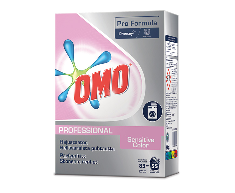 OMO PROFESSIONAL SENSITIVE COLOR 3KG - Pyssel