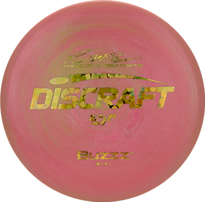 Mini ESP Buzzz Paul McBeth Signature Series Discraft - DiscFabriken
