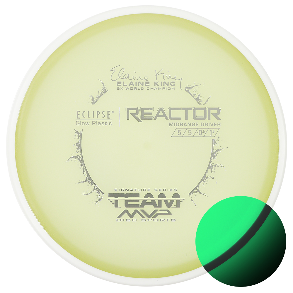 Midrange Eclipse Glow Reactor Elaine King MVP Disc Sports - DiscFabriken