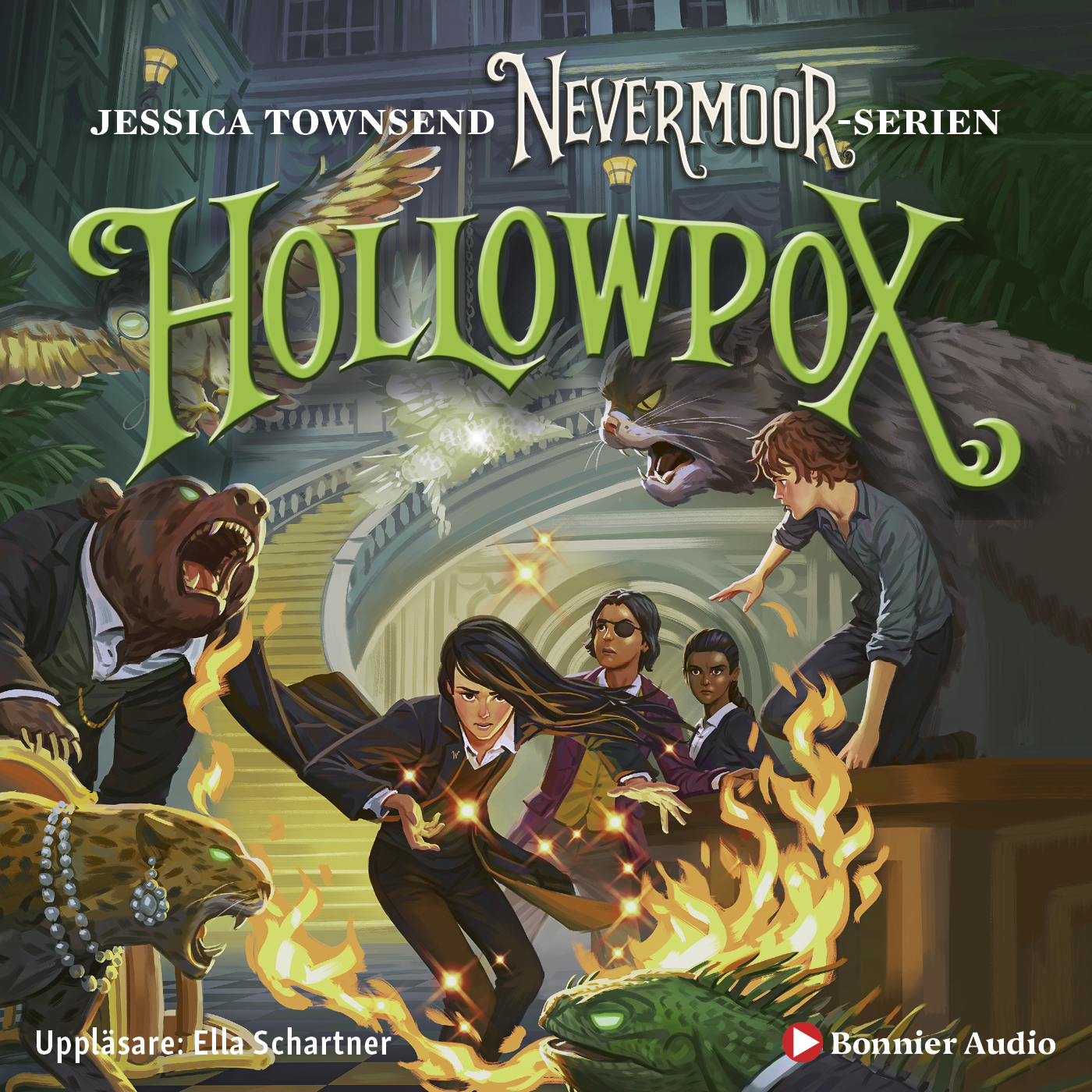 Hollowpox : Morrigan Crow & wundjurens mörka gåta, Ljudbok - Ordochbok.se