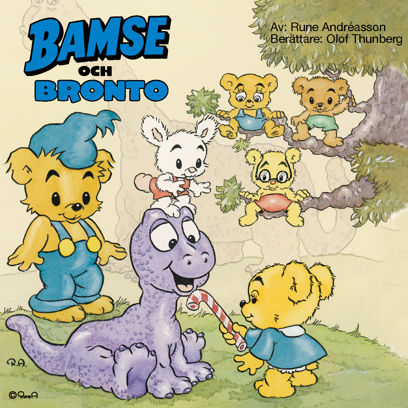 Bamse och Bronto, Ljudbok - Ordochbok.se