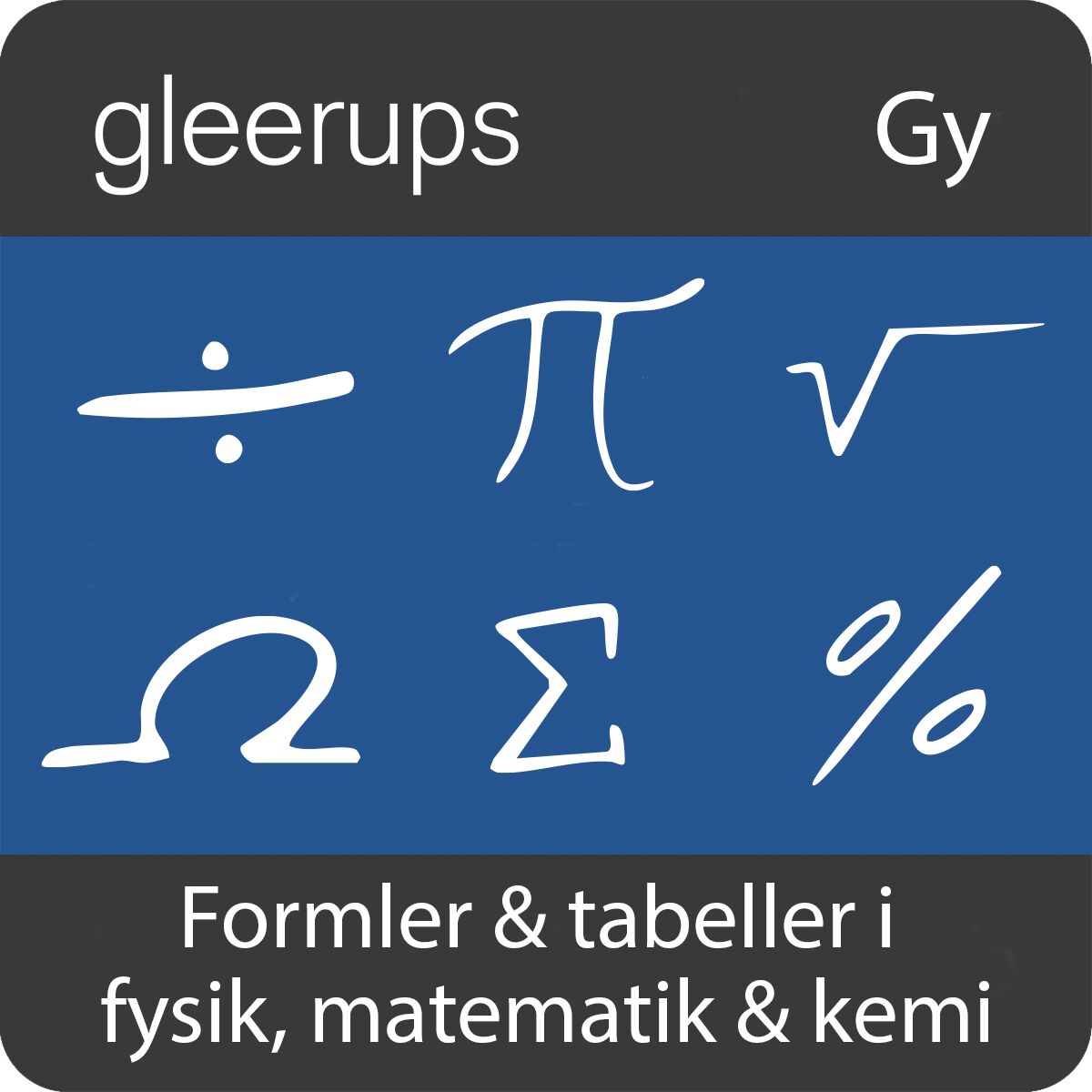 Formler & tabeller i fysik, matematik & kemi, dig elev, 12 m | Ordochbok