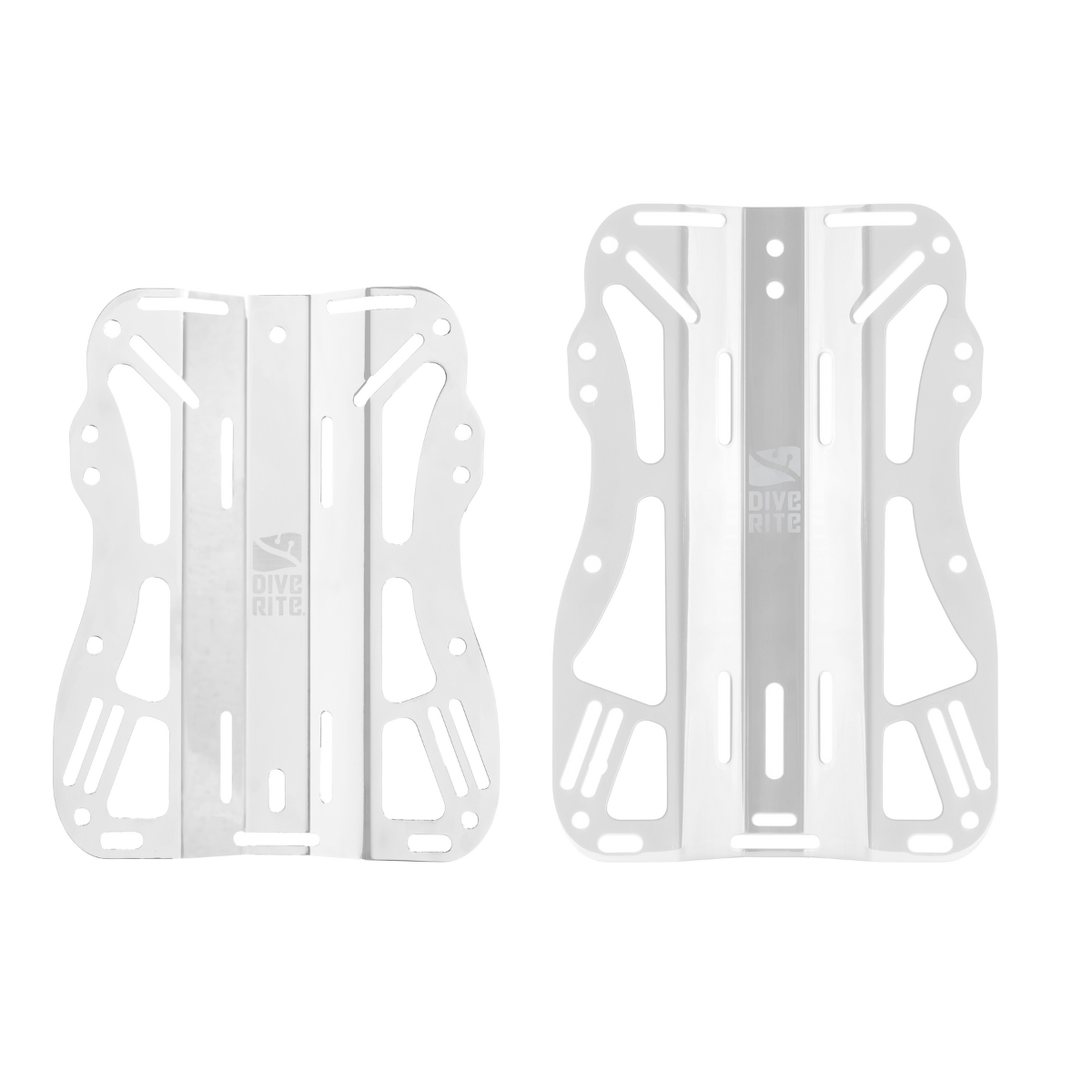 Dive Rite Backplate Stainless Steel XT Lite (standard/short) - Oxyshop ...