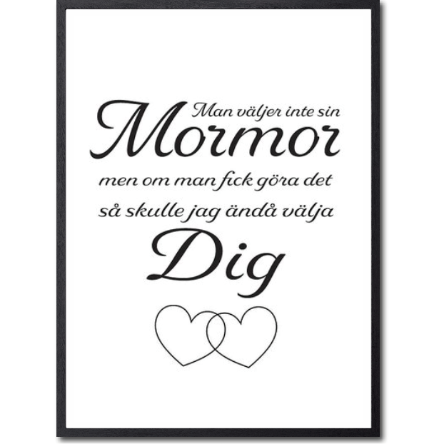 Man väljer inte sin mormor Poster - Paxlux.se