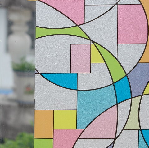 Insynsskydd för fönster med statisk fönsterfilm - Paxlux