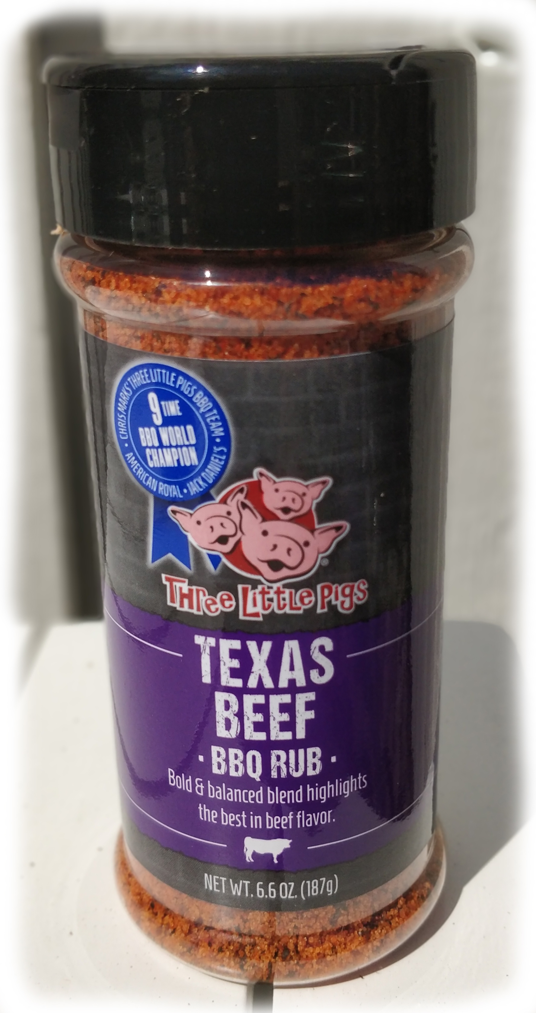 Three Little Pigs Texas Beef Rub 187 gr - American Stuff