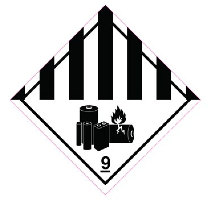 Klass 9A Lithiumbatterier