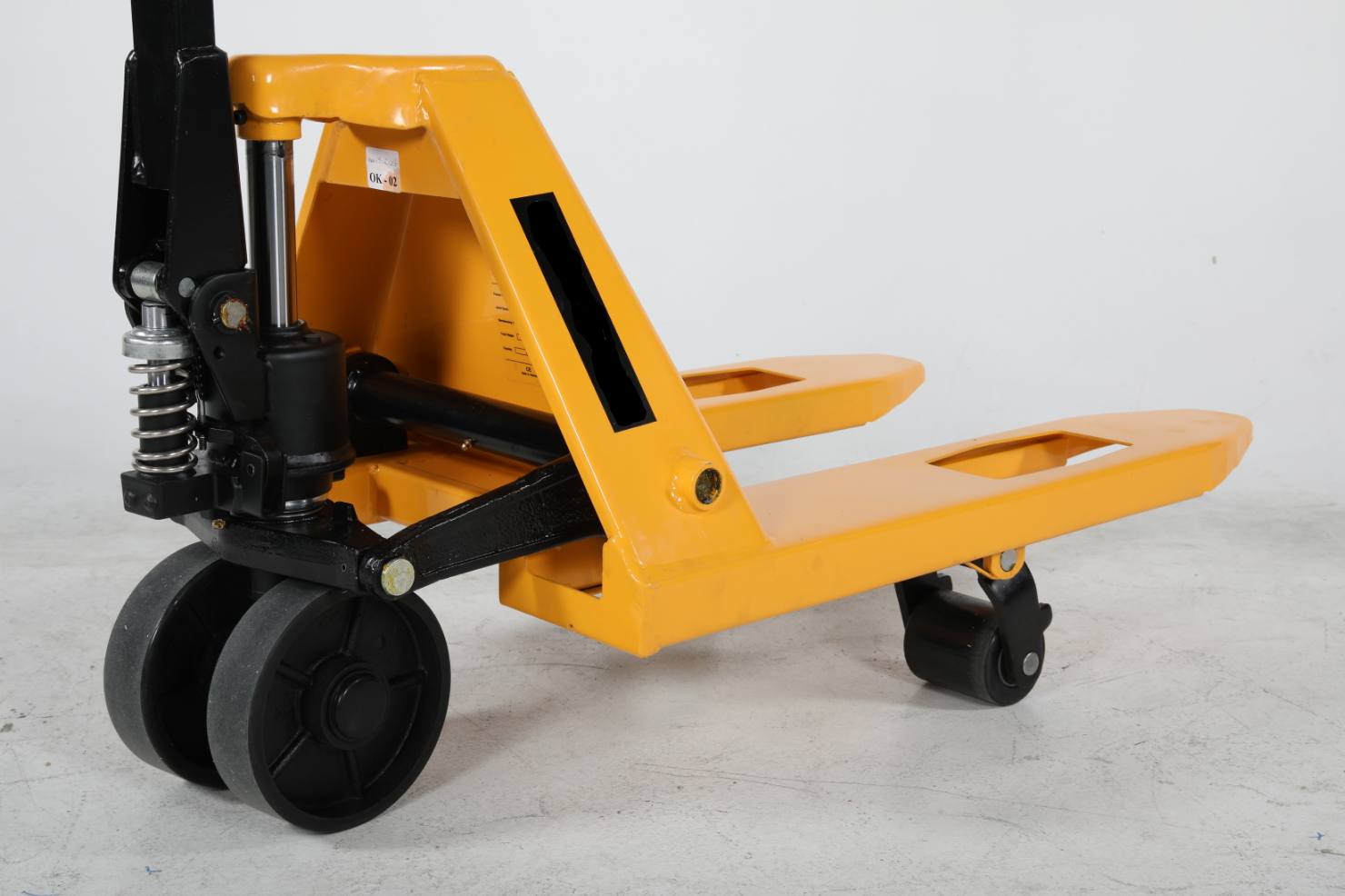 Pallyftare Maxlast: 2500 kg / Gaffellängd: 650 mm, enkel PU-hjul ...