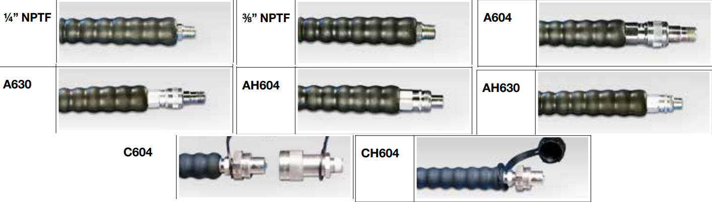 Enerpac högtrycksslangar H700 serien - Bengtssons Lifting