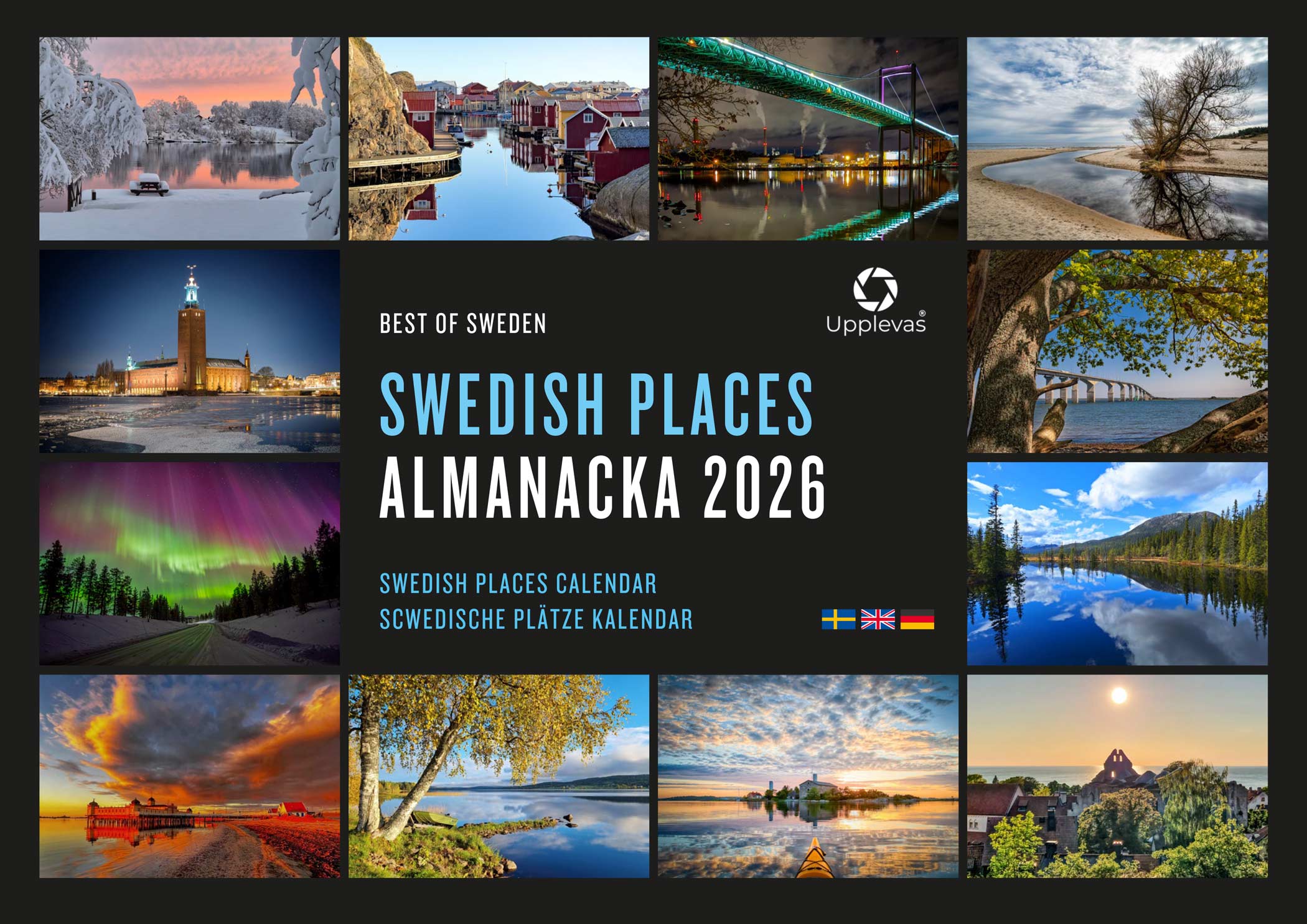 ALMANACKAN SWEDISH PLACES 2026 - mobilfotografen