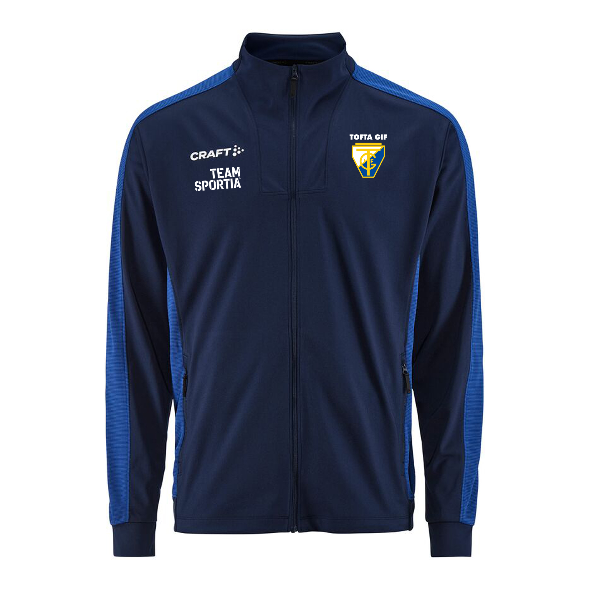 Craft Evolve 2.0 Contrast Full Zip Jacket Junior (Tofta GIF) - Team ...
