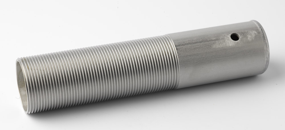 Wedholms webshop - Tube leg 1 1/2" x 220mm Stainless steel