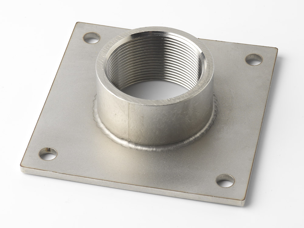 Wedholms webshop - Tube leg attachment 2" Stainless steel