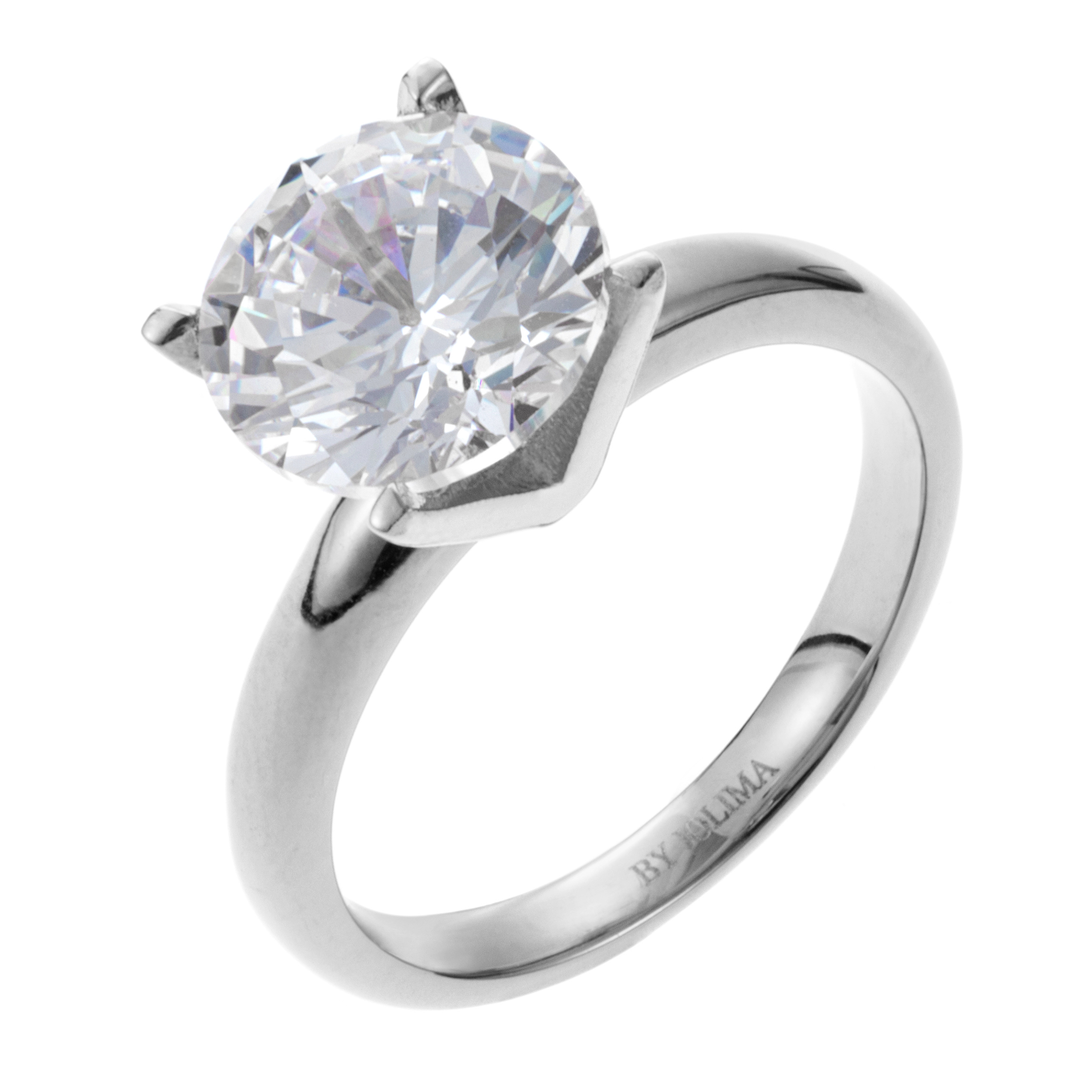 Diamond dream ring, crystal steel - By Jolima