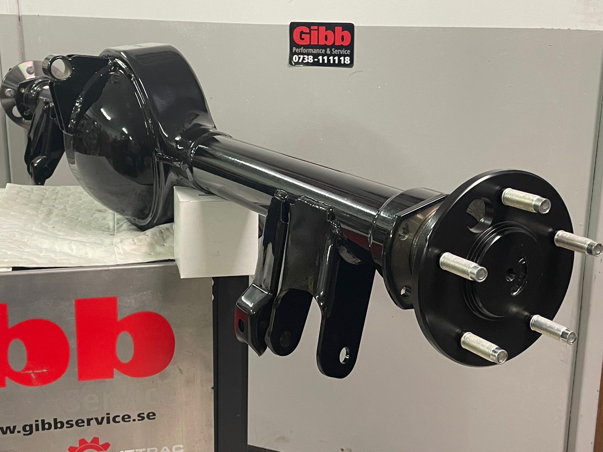 Moser 9" Impala -58 med drivaxlar. - Gibb Performance & Service AB