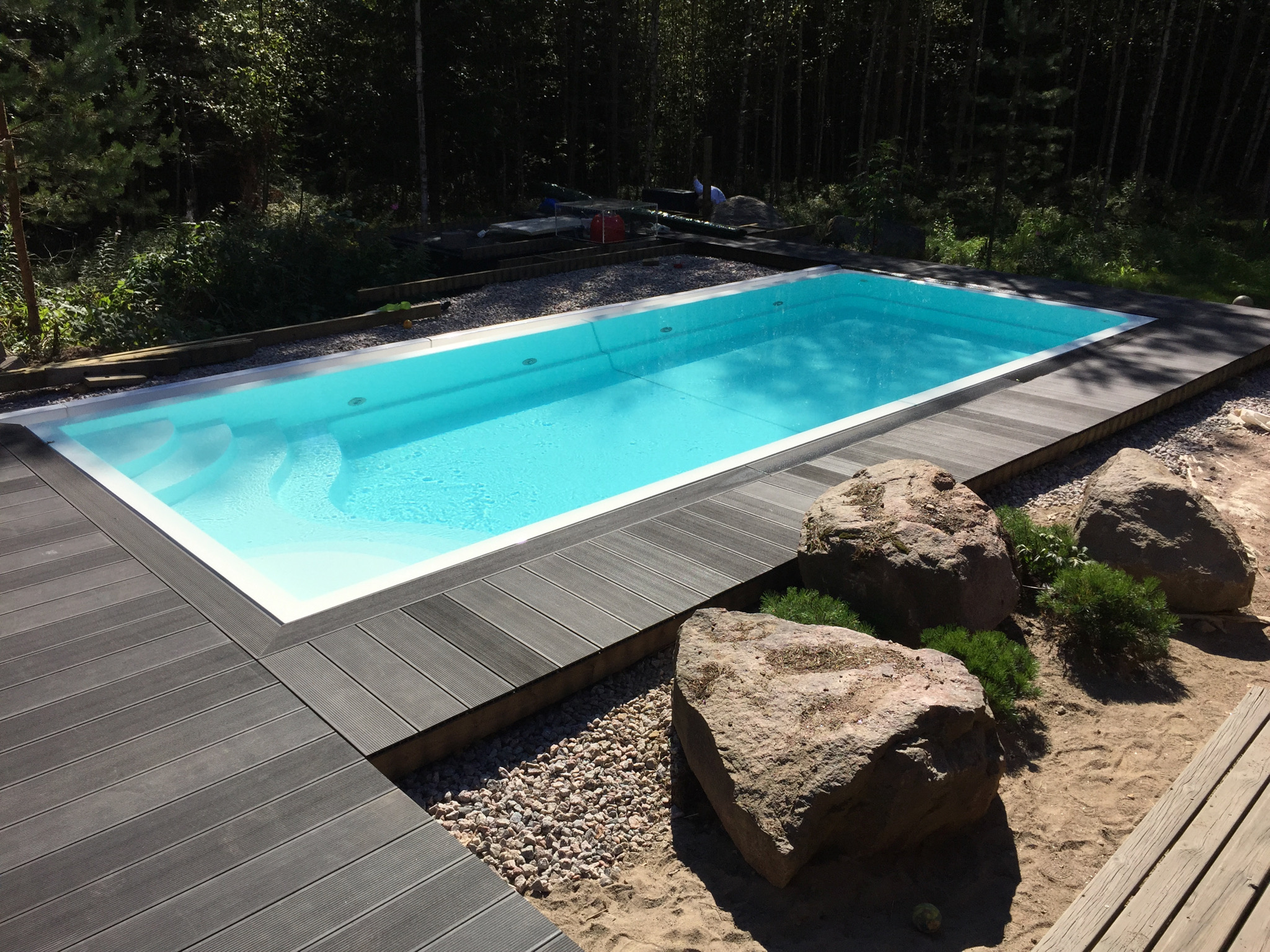 Glasfiberpool Helmi 830 - Poolfolket