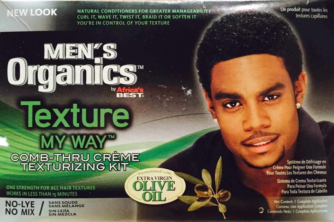 MEN'S Texture My Way Comb-Thru Creme ( texturizing kit ) - Taj Mahal Livs